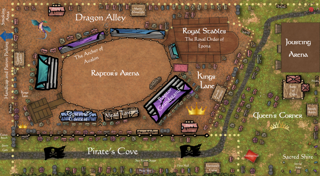 Grounds Map – Montana Renaissance Festival